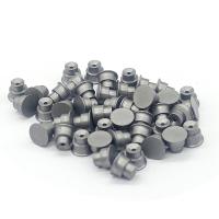 China Carbon Steel Step Rivet High Precision Flat Head Semi Tubular Rivet Silver for sale