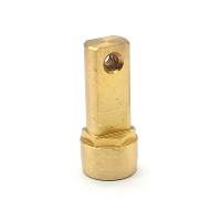 China Hex Brass Female Connector OEM Brass Female Coupler Precision Control for sale