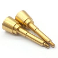 China High Precision CNC Turning Parts Anodized CNC Turning Machining Parts Gold for sale
