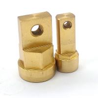 China High Precision CNC Turning Parts Anodized CNC Turning Machining Parts Gold for sale