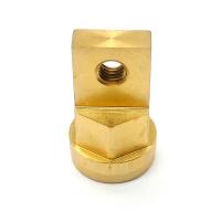 China Hex Brass Female Connector OEM Brass Female Coupler Precision Control for sale
