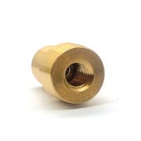 China Gold Plated Brass Machined Components Turning Brass Terminal Connector for sale