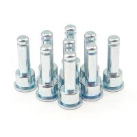 China Furniture Cupboard Cabinet Shelf Holder Glass Bracket Shelf Support Pegs Shelf Pin 5mm Custom More Shoulder Rivet Pin Screw With Slot Knurling Thread for sale