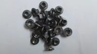 China Black Titanium Oxide Textile Ceramic Eyelet Spinning Guide Titanium Dioxide TiO2 Ceramic Eyelet Wire Guide Alumina Ceramic Guide Eyelet For Cap Machinery for sale
