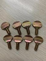 China Manufacturer Customized Stainless Steel Hand Tightening Spade Flat Head Racket Thumb Screw for sale