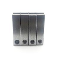 China Pillar Fixed Clamp Waist Shaped Hole Customized All Aluminum Material Mounting Base Clamps for sale