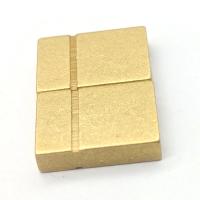 China Terminal Brass Copper China Factory Terminal Brass Block For Socket Brass Junction Terminal,square Hole Terminal Block Wire Terminal Box Customized Cnc Machining for sale