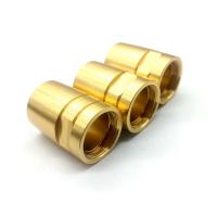 China Custom Precision Brass CNC Machining Parts Brass Lathe Parts for sale