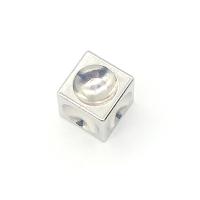 China Fixing Block Aluminum Alloy Multifunctional Connector Cube M3 M4 M5 M6 Hex Nut Aluminum Cube Display Connector for sale