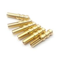 China Copper Grounding Contact Pin With Acid Pickling Finish Electrical Connector Parts for sale