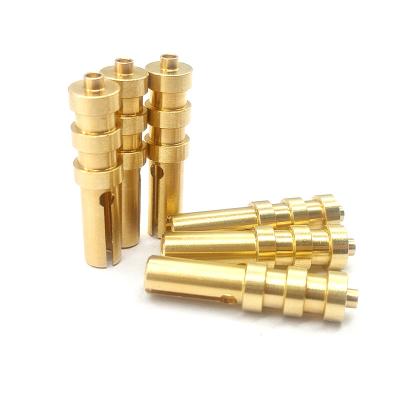 China Copper Grounding Contact Pin With Acid Pickling Finish Electrical Connector Parts for sale