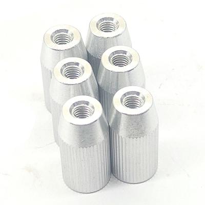 China Aluminum Knurled Thumb Screw 12.8×25mm CNC Precision Machined Custom Anodized Colors for sale