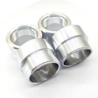 China CNC Machined Aluminum Threaded Adjustment Ring｜Precision 39×29mm Regulating Collar｜Custom Round Spacer Bushing for sale