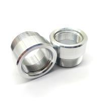 China CNC Machined Aluminum Threaded Adjustment Ring｜Precision 39×29mm Regulating Collar｜Custom Round Spacer Bushing for sale