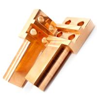 China Custom Precision CNC Machined Copper Terminal Block – High Conductivity Copper Connector for Industrial Applications for sale