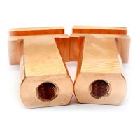 China Custom Precision CNC Machined Copper Terminal Block – High Conductivity Copper Connector for Industrial Applications for sale