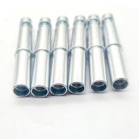 China Custom CNC Machined Zinc-Plated Steel Lock Pins for Machinery for sale