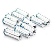 China Custom Zinc-Plated Hexagonal Threaded Standoff Inserts CNC Machining for sale