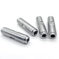 China Custom CNC Machined Carbon Steel Threaded Blind Hole Sleeve for sale