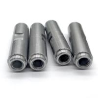 China Custom CNC Machined Carbon Steel Threaded Blind Hole Sleeve for sale