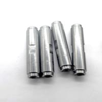 China Custom CNC Machined Carbon Steel Threaded Blind Hole Sleeve for sale