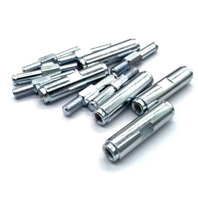China Zinc - Plated Hex Head Shoulder Bolts, Precision Locating Pin Shoulder Screws, Mechanical Fastening Connectors for sale