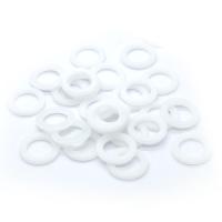 China Custom Nylon Flat Washers 20mm | Durable Plastic Insulating Gaskets for Machinery & Fasteners for sale