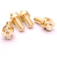 China Precision Brass Custom Threaded Fastener – High-Precision for Electrical & Mechanical Applications for sale
