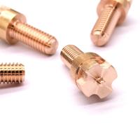 China Precision Brass Custom Threaded Fastener – High-Precision for Electrical & Mechanical Applications for sale