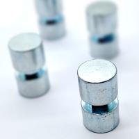 China High-Precision Zinc-Coated Cylindrical Pin – Blue & White Plating for Hardware & Automotive Use for sale