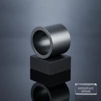 China Precision CNC Turned Aluminum 7075 Aerospace Bushing with Hard Anodized Finish Thin Wall Design for sale