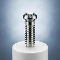 China CNC Turned Titanium Grade 5 Ti-6Al-4V Medical Implant Screw with Biocompatible Mirror Polish for sale