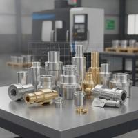 China CNC Machined Aluminum Flange Connector Plate Industrial Parts Component for sale