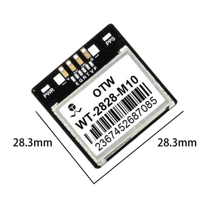 China Precision Waterproof Antenna Module WT-2828-M10 For Extreme Climate -40C - 85C oem gps module for sale