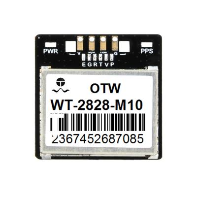 China WT-2828-M10 GPS Module with 3V-5V Voltage and 4G GPS/QZSS Galileo GLONASS BeiDou for sale