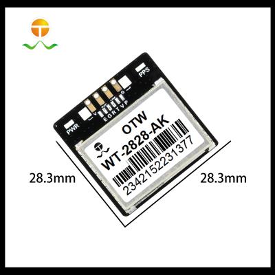 China WT-2828-AK Antenna Module Integrated 3V-5V Operating Voltage Overall Dimension 28.3mm * 28.3mm * 7.5mm Humidity 5% To 95% Non-condensing for sale