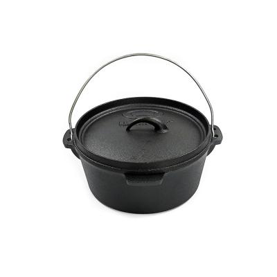 China OEM ODM Cast Iron Dutch Oven Pre Seasoned Camping Dutch Oven for sale