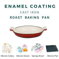 China Durable Cast Iron Frying Pan Enameled Cast Iron Pan BSCI ISO9006 for sale