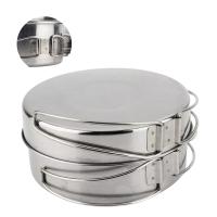 China OEM & ODM Stanley Camping Cooking Set Stainless Steel 4pcs/Set for sale