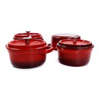China Classic OEM ODM Cast Iron Dutch Oven Cocotte Enamel Coating for sale