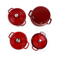 China Classic OEM ODM Cast Iron Dutch Oven Cocotte Enamel Coating for sale