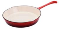 China 8 Inch Round Cast Iron Skillet Pan OEM Cast Iron Stovetop Deep Fryer for sale