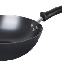 China Stir Fry Chinese Wok Pan Anti Rust Non Stick Chinese Wok With Lid for sale