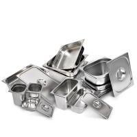 China Food Grade Stainless Steel Cookware Sets Multipurpose 6 In Hotel Pan for sale
