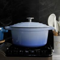 China Size 21/24/26/28.5cm Enamel Cast Iron Casserole For Catering for sale