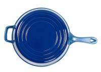 China BSCI SGS Enameled Cast Iron Cookware Pan Lid And Stew Pot 2 In 1 for sale
