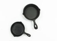 China Round Cast Iron Non Stick Frying Pan 8-10 Inches For High Heat Cooking for sale