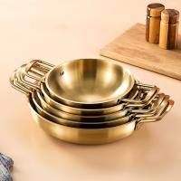 China Gloden 304 Stainless Steel Stock Pot Non Stick Surface For Easier Cleaning for sale