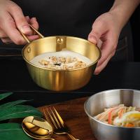 China 304 Stainless Steel Cookware Sets Bowl For Serving Makgeolli for sale