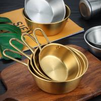 China 304 Stainless Steel Cookware Sets Bowl For Serving Makgeolli for sale